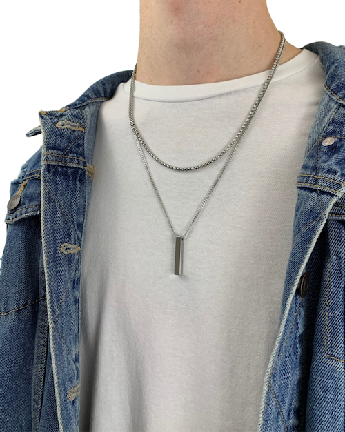 How to Layer Men’s Chains Like a Pro | Stainless Steel Chain Guide ...
